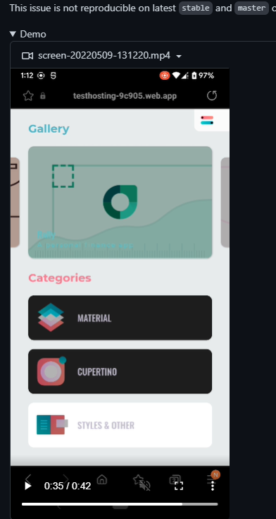 [Web] Inconsistent theming on Samsung Internet · Issue #76930 · flutter/flutter · GitHub
