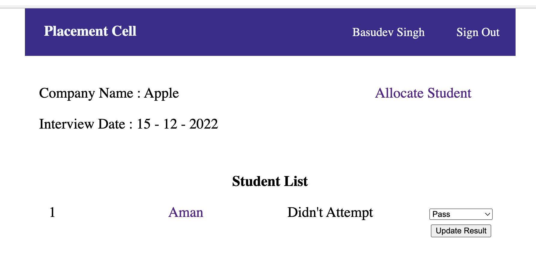 GitHub - Basudev008/placement-cell