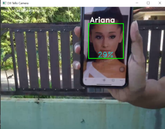 GitHub - quegambikai/facerecogdrone: Face recognition using DJI Tello drone