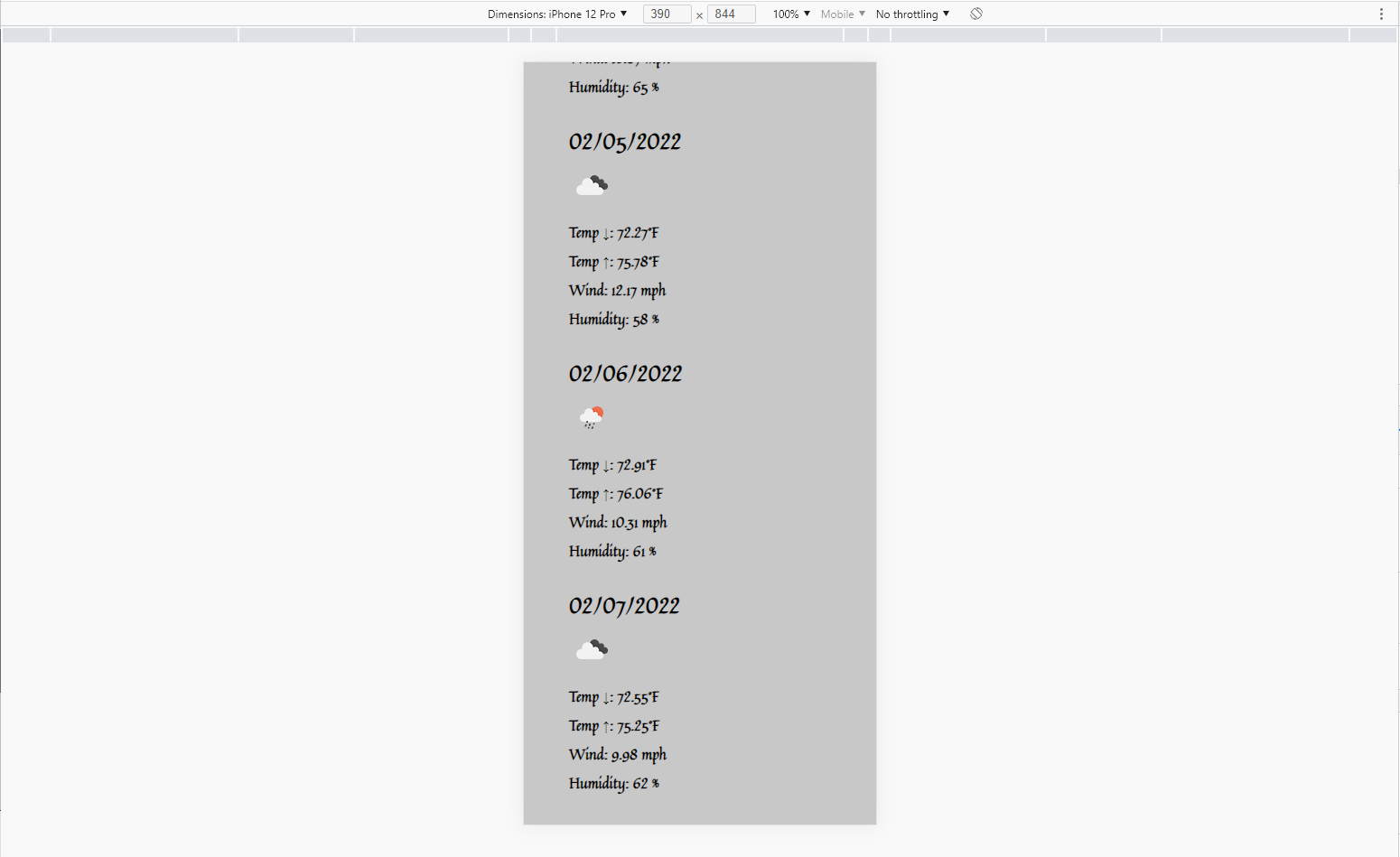 GitHub - AShariat/weather-dashboard