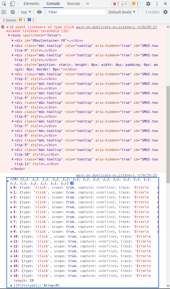 Tooltip Adding Multiple Click Events In · Issue 503 · Hperrin Svelte Material Ui · Github