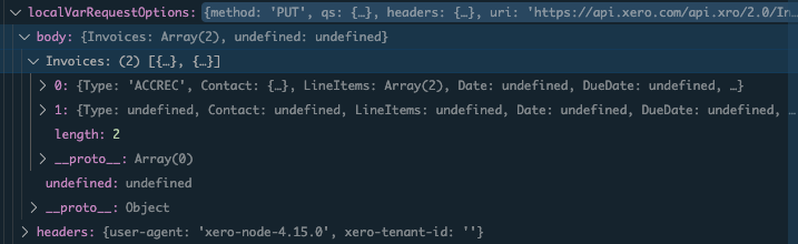 xero-node creating an additional undefined invoice during the serialization · Issue #552 ...