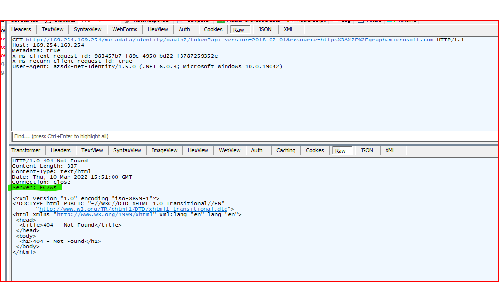 [BUG] DefaultAzureCredential and Visual Studio debugging fails in AWS EC2 Instance · Issue ...