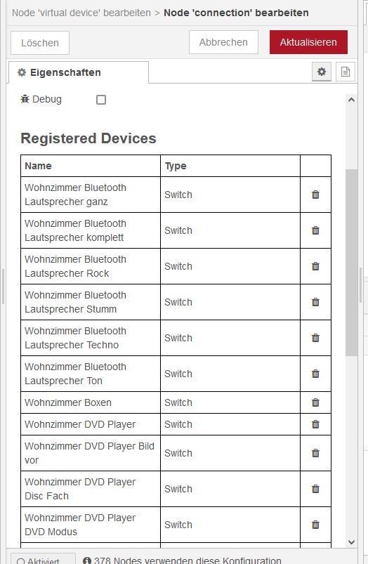 Alexa only discovers 24 devices · Issue #92 · csuermann/node-red-contrib-virtual-smart-home · GitHub