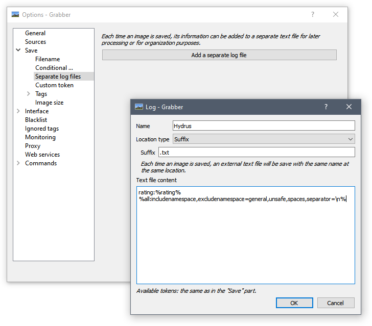 How do I download images and have their tags in the file properties ...