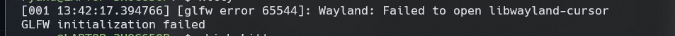 wayland error. can't open kitty · Issue #5845 · kovidgoyal/kitty · GitHub