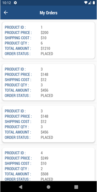 Github Iamchintan E Commerce Android Application Android Application Development Course Final