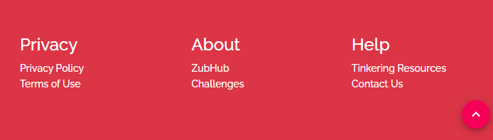 Make Footer links change color on hover · Issue #625 · unstructuredstudio/zubhub · GitHub