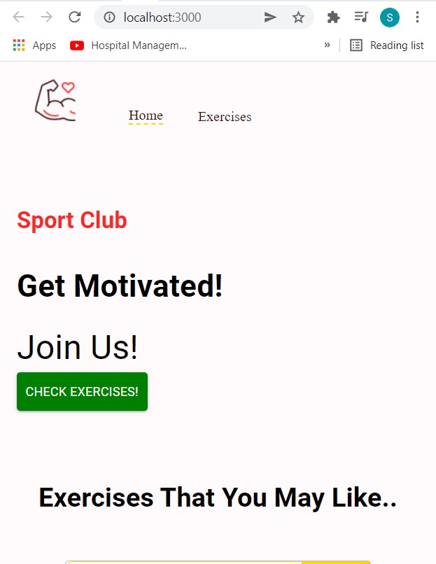GitHub - MohammedAlawna/GymApp: - Special excercise app for Gyms by React.