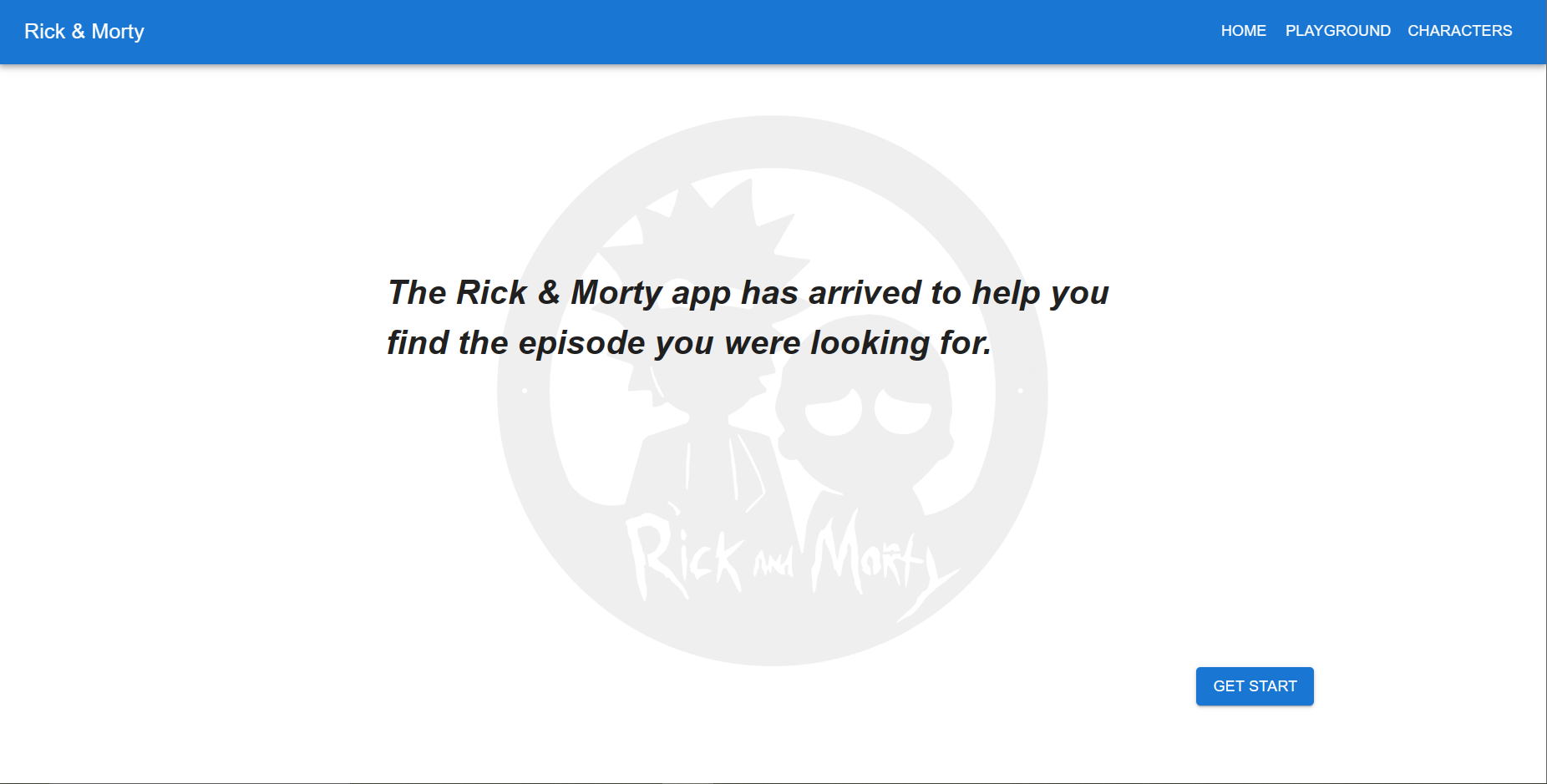 GitHub - camizupanovich/RickAndMorty