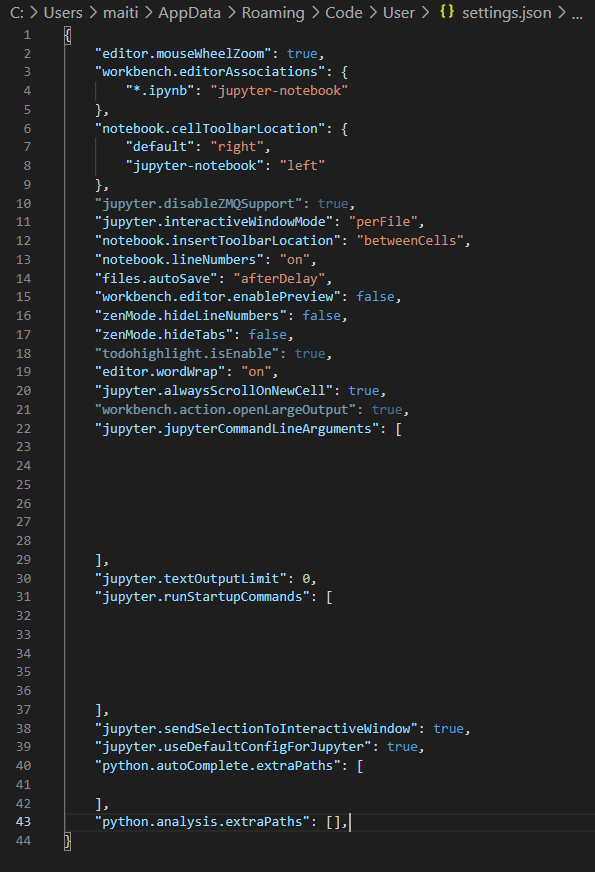 Auto scrolling not working in the interactive window. · Issue #7587 · microsoft/vscode-jupyter ...