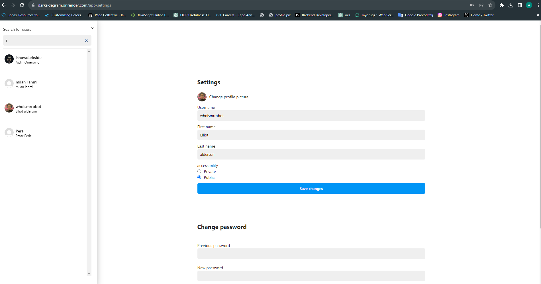 GitHub - ishowdarkside/instagram-clone: MERN-stack Instagram clone web application