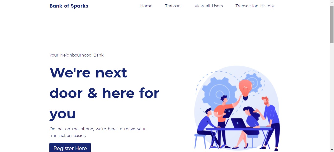 GitHub - vartika2302/Basic-Banking-System: This project is made under ...