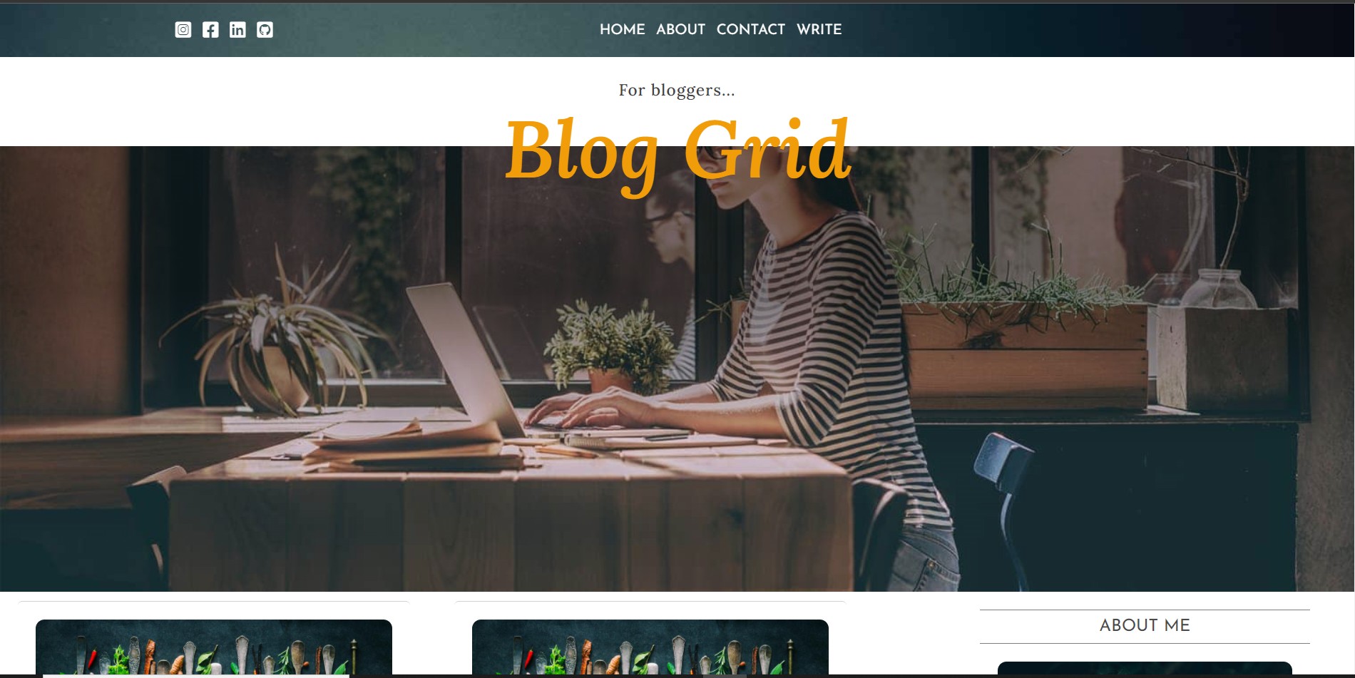 GitHub - vartika2302/Blog-Grid: Blog Grid - Full Stack MERN application