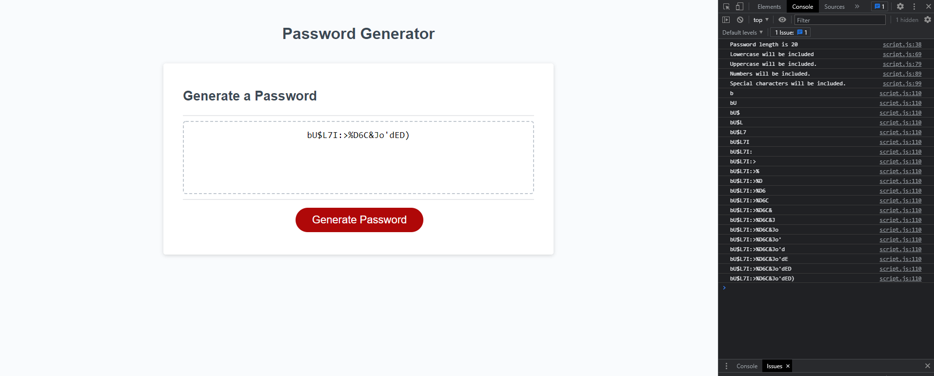GitHub - ScalexanderB/PasswordGenerator