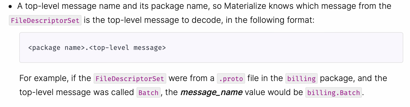 Improve support for Kafka protobuf topics which use the confluent schema registry · Issue #9598 ...