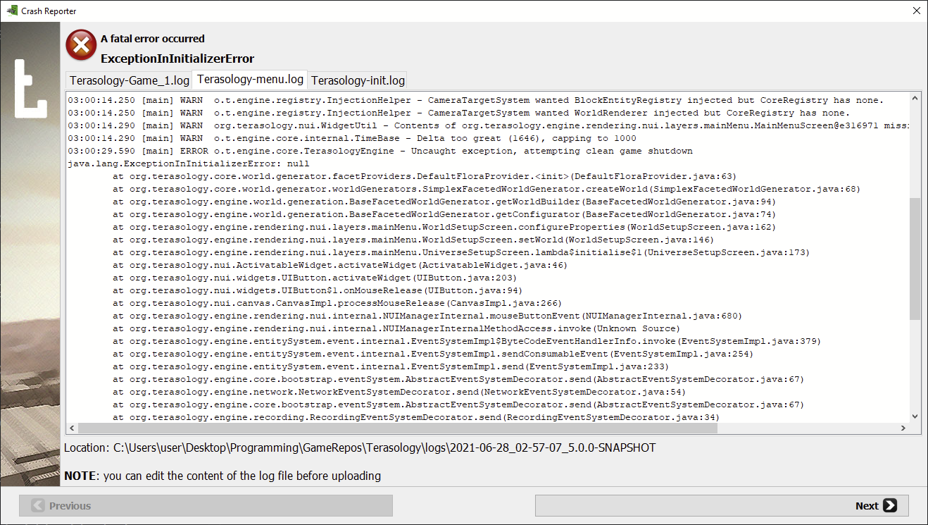 ExceptionInInitializerError (NoClassDefFoundError) during Advanced Game Setup (AGS) · Issue ...