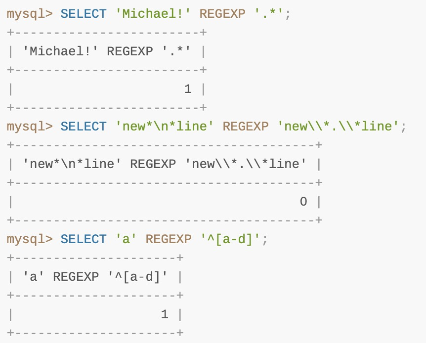 [feature Request] Support Regular Expressions · Issue 6655 · Matrixorigin Matrixone · Github