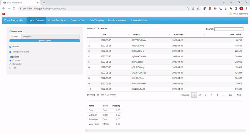 GitHub - austinlimjingzhe/Preprocessing_App: Application for no-code data preprocessing using R ...