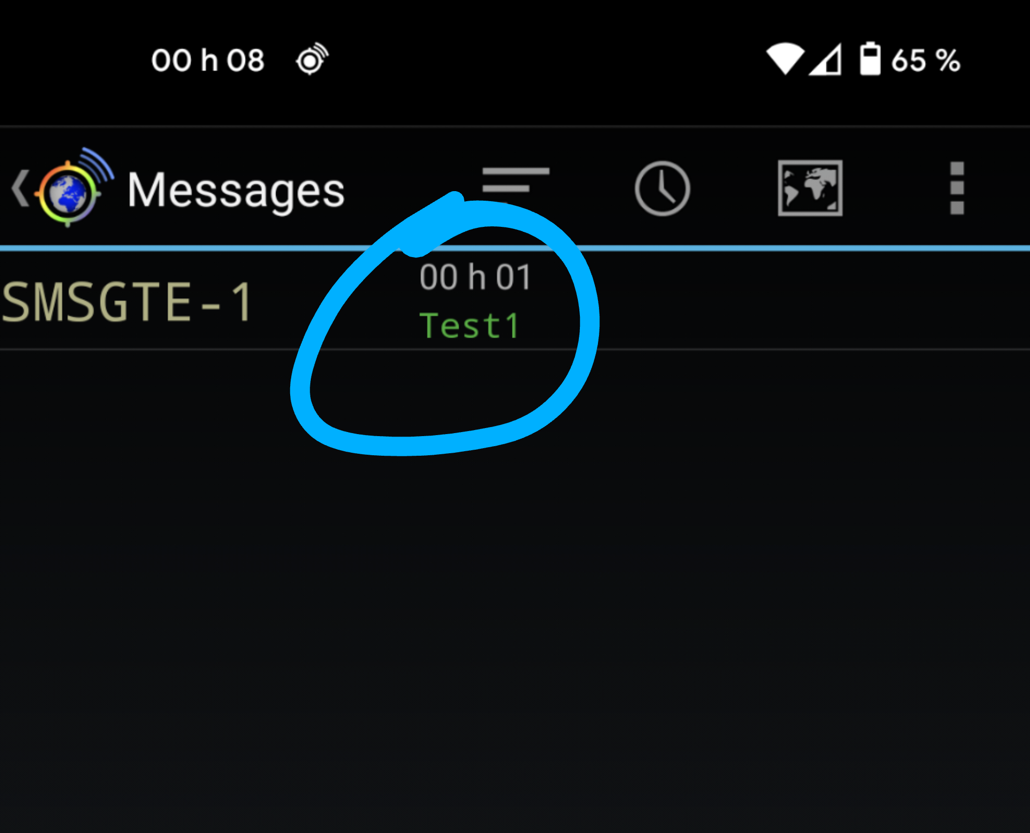 callsign message list bug -> v1.6.0e · Issue #305 · ge0rg/aprsdroid · GitHub