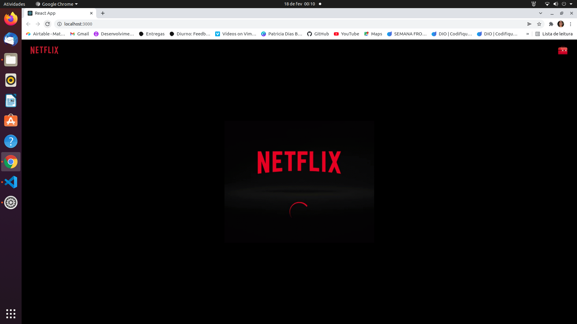 GitHub - Patriciabadez/clone-netflix: Clone do NETFLIX em REACTJS