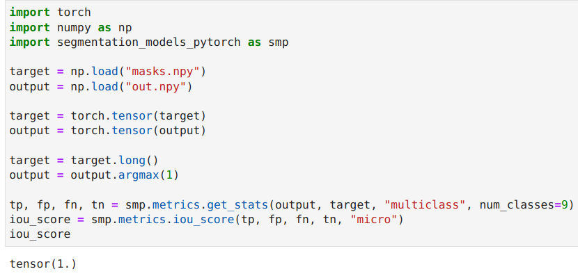 How to use metrics for multi-class binary mask target and multi-class multi-channel output ...