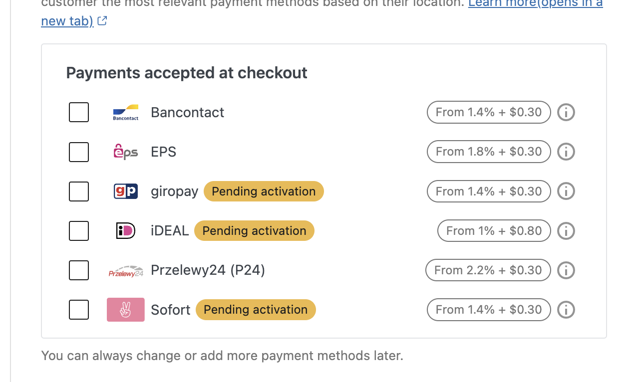 Allow merchants to only enable credit card on UPE · Issue #4114 · Automattic/woocommerce ...