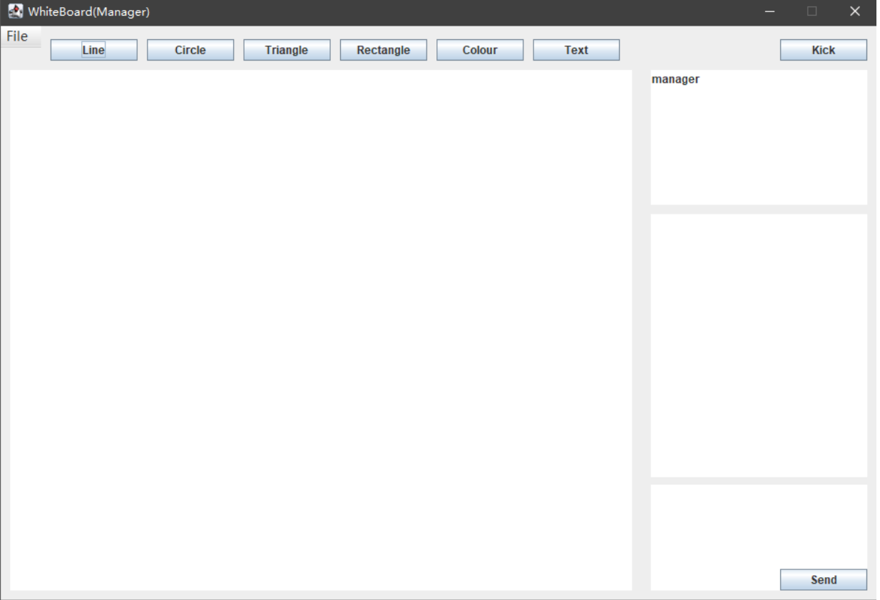 GitHub - huang997733/WhiteBoard: Distributed Shared White Board