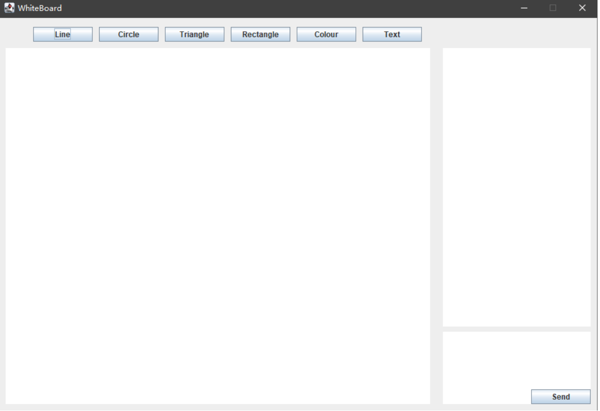 GitHub - huang997733/WhiteBoard: Distributed Shared White Board