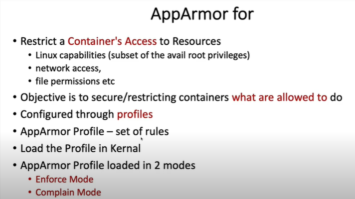 GitHub - amitpawarcbg/apparmor: Restrict a Container's Access to ...