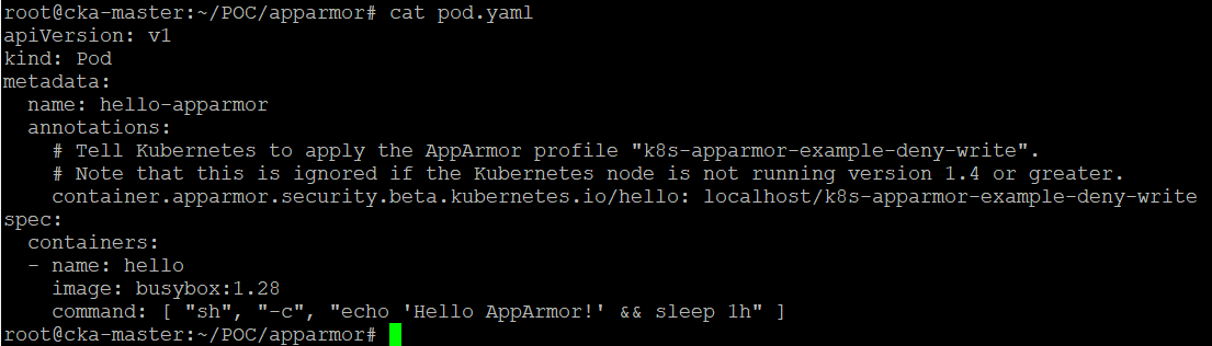 GitHub - amitpawarcbg/apparmor: Restrict a Container's Access to ...