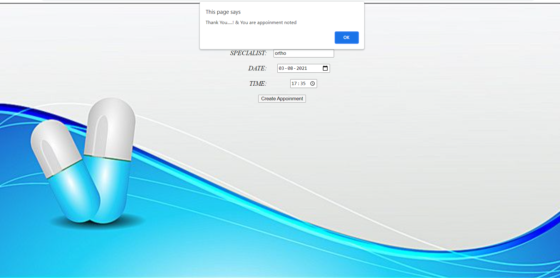GitHub - atchayaramalingam/my-project: Hospital management website using HTML,CSS and JS.