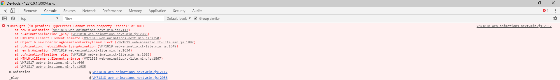 Uncaught ReferenceError: KeyframeEffect is not defined · Issue #36 · PolymerElements/paper ...