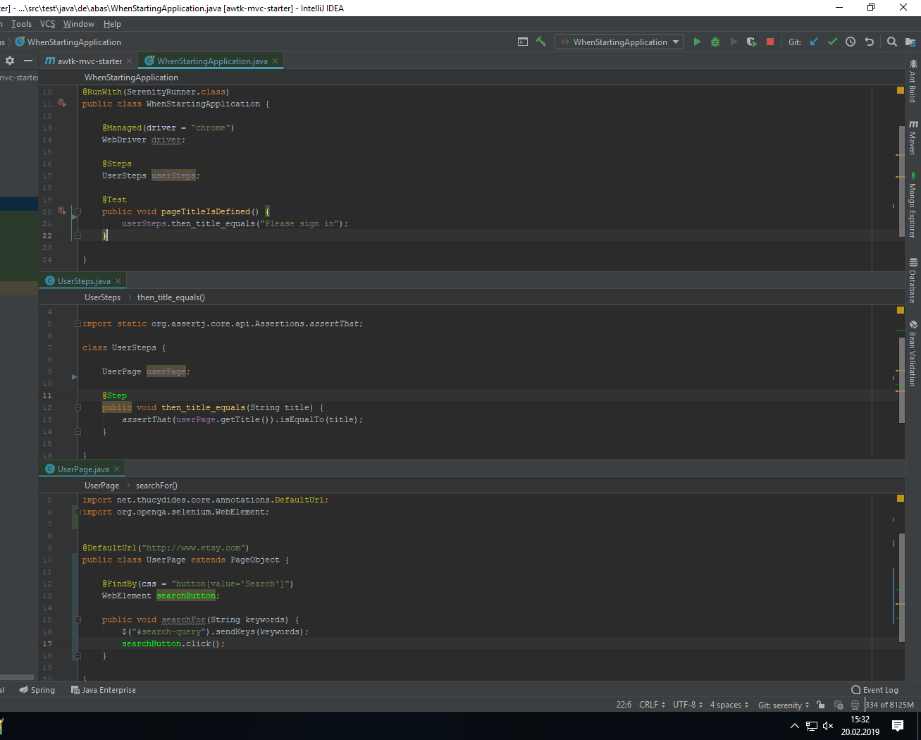 empty page · Issue #1588 · serenity-bdd/serenity-core · GitHub