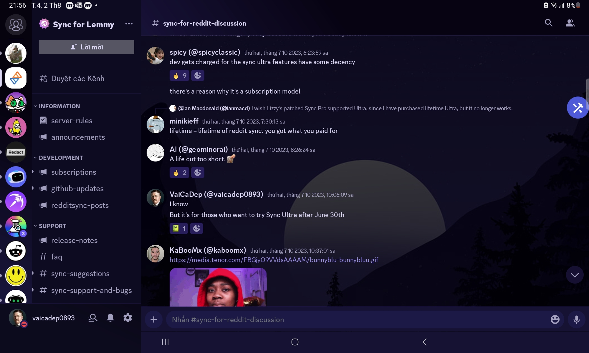 feat: Support for Sync for Lemmy · Issue #2724 · ReVanced/revanced-patches · GitHub
