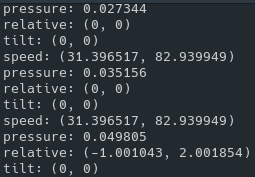 InputEventMouseMotion pressure and tilt returns 0 · Issue #36319 ...