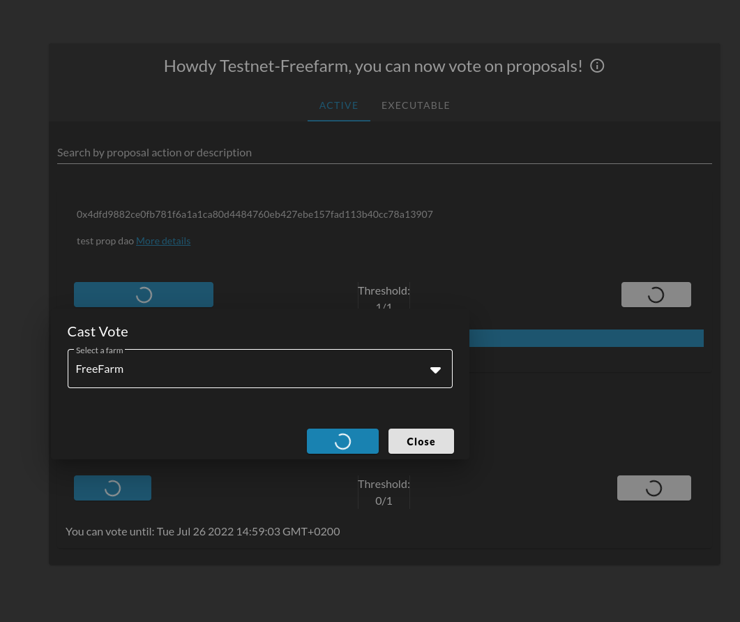 Account-Dao page · Issue #109 · threefoldtecharchive/tfgrid_dashboard · GitHub