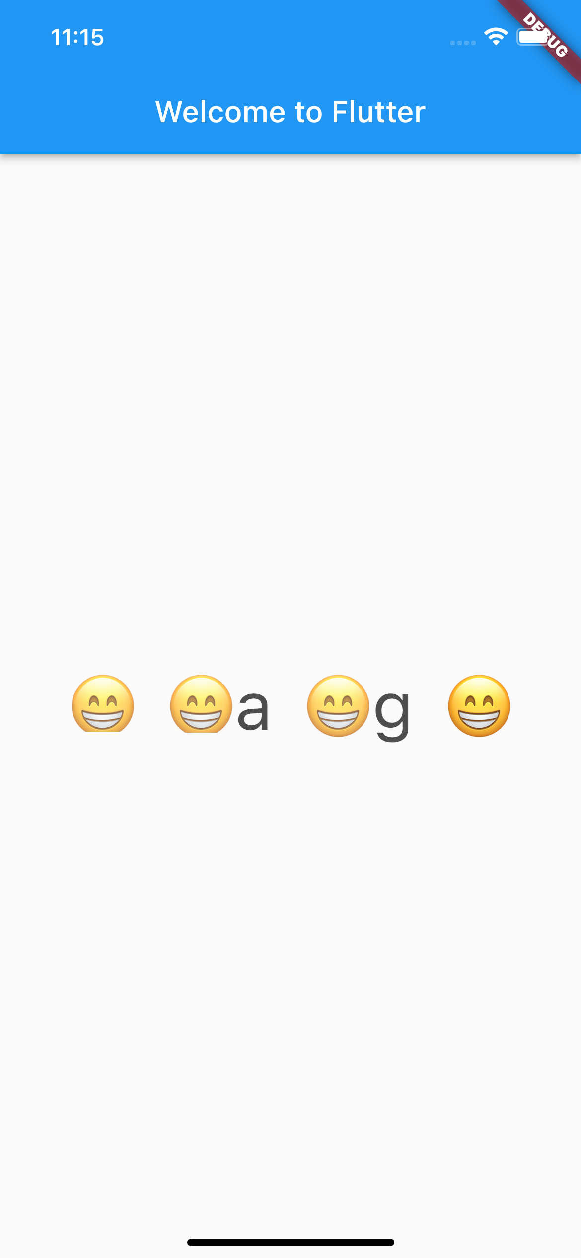 Add opacity to emoji, emoji is cropped. · Issue #93111 · flutter/flutter · GitHub