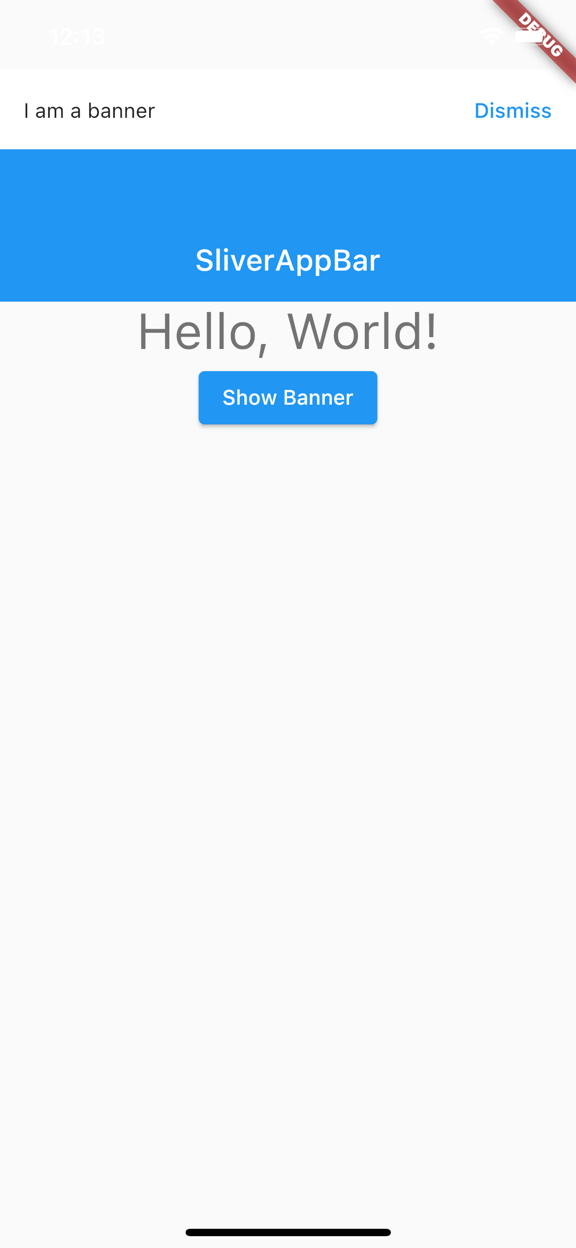 MaterialBanner appears above SliverAppBar · Issue #96216 · flutter/flutter · GitHub