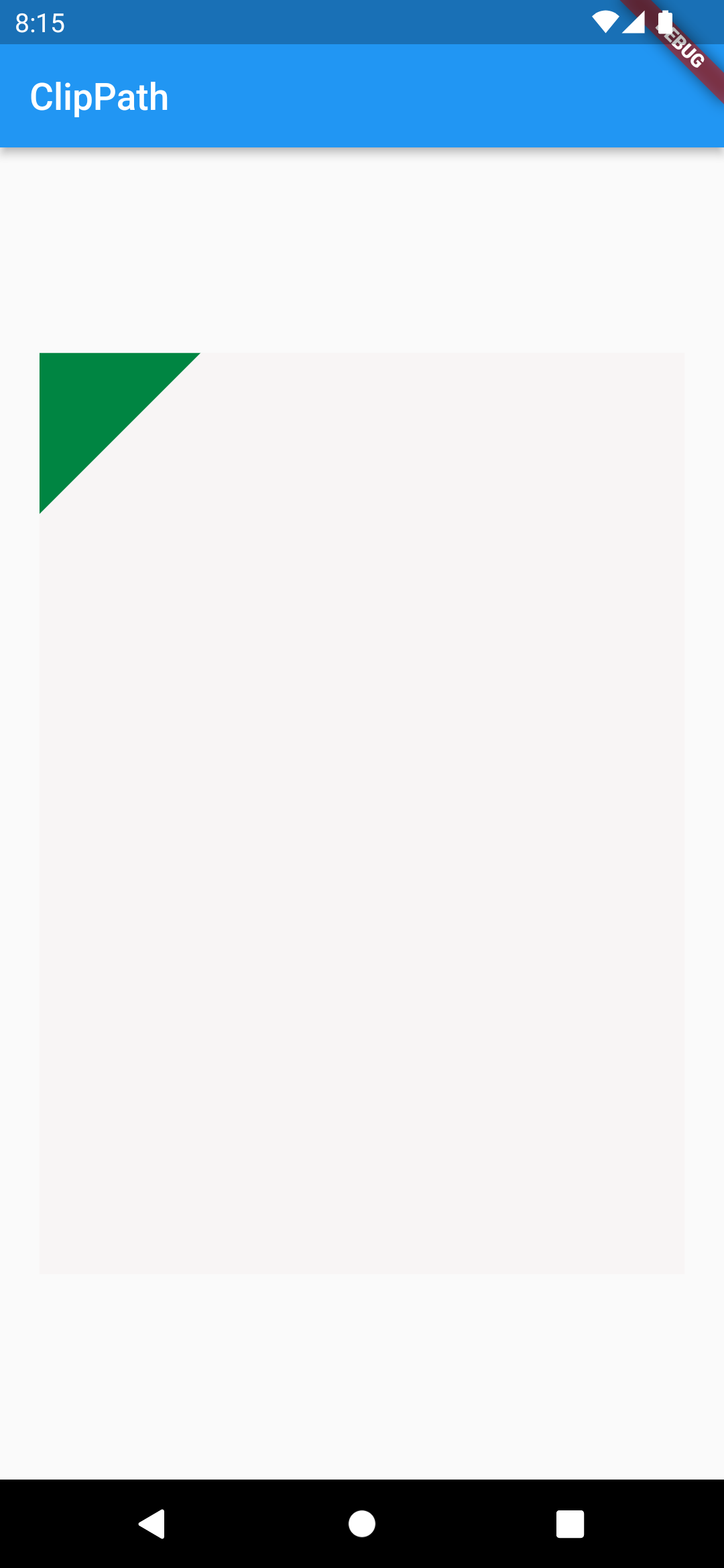`ClipPath` does not smoothly clip the edges even though the default `clipBehaviour` is `Clip ...