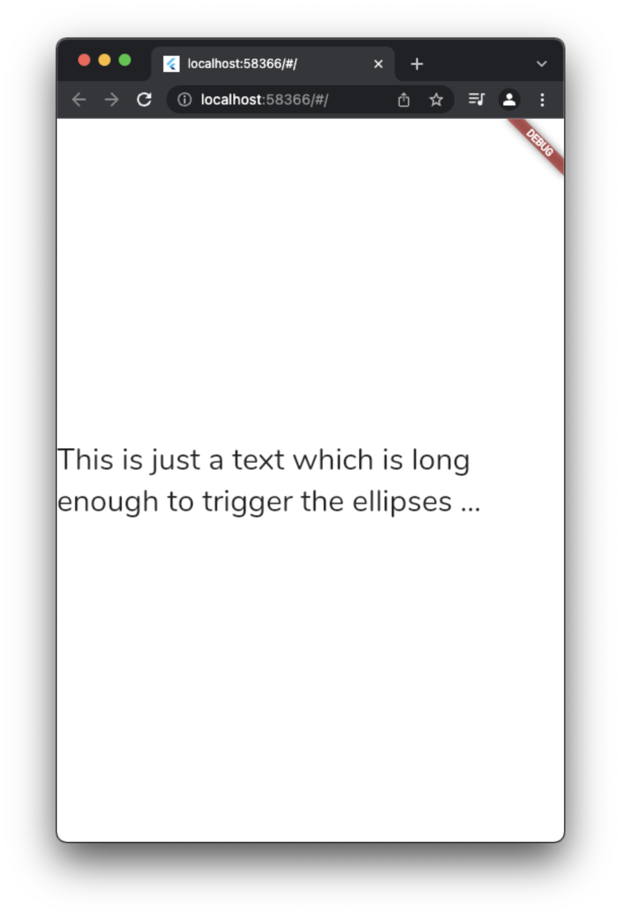 [web] [CanvasKit] Text rendering issue when truncated with ellipses · Issue #99309 · flutter ...