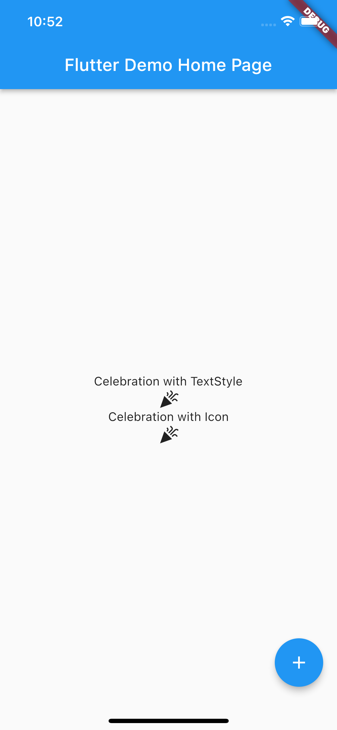 Displaying a Material icon from a Text widget with MaterialIcons fontFamily is not working in ...