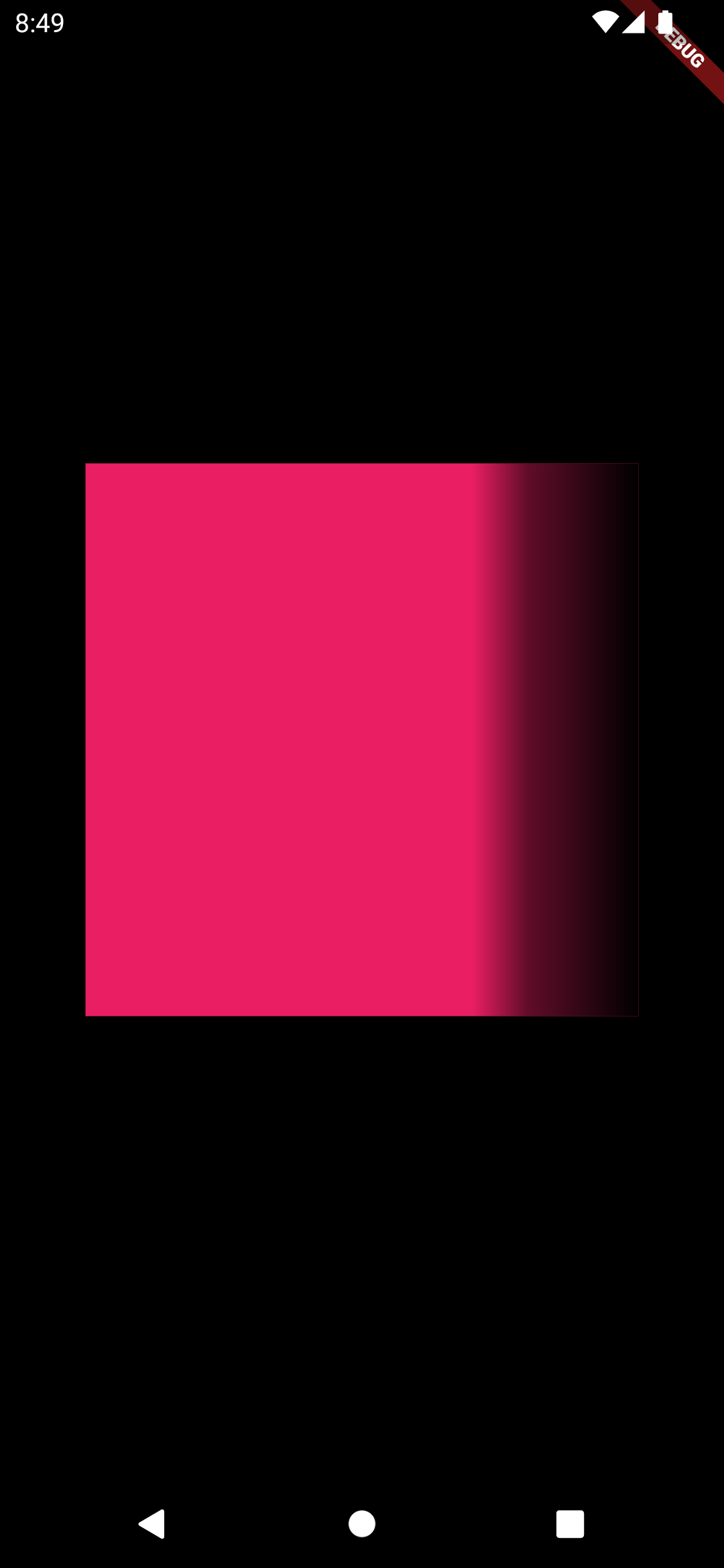 Gradient sometimes doesn't extend to the edges of the widget · Issue ...