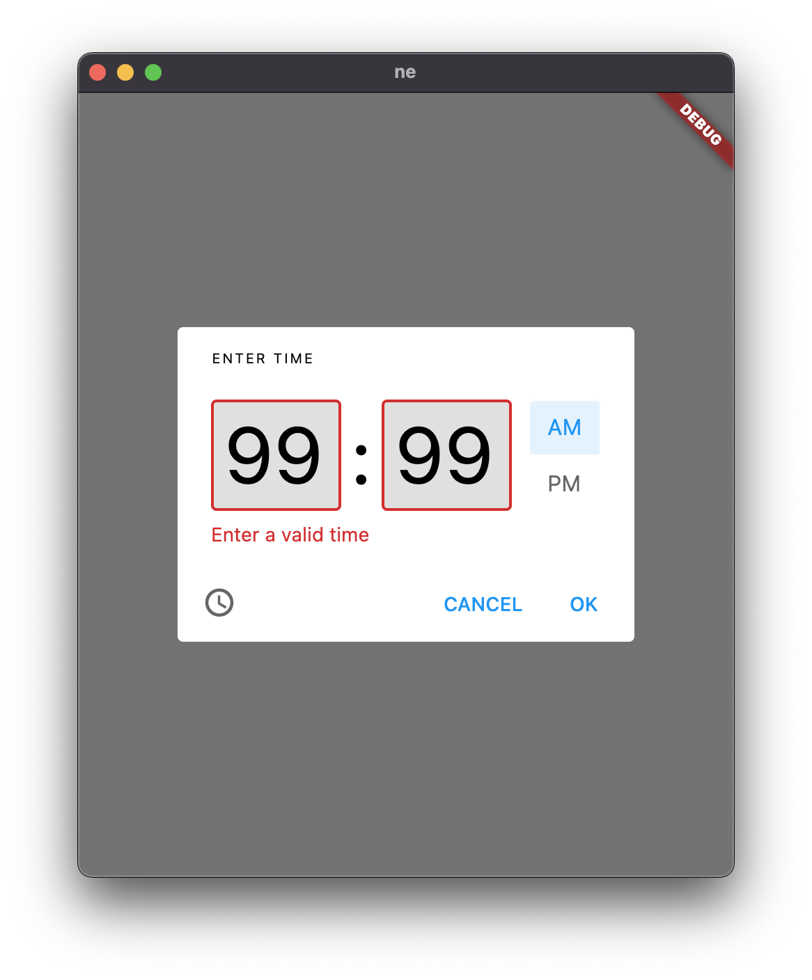 Timepicker Input Field Shrinks In Error State · Issue 110563 · Flutterflutter · Github 5883