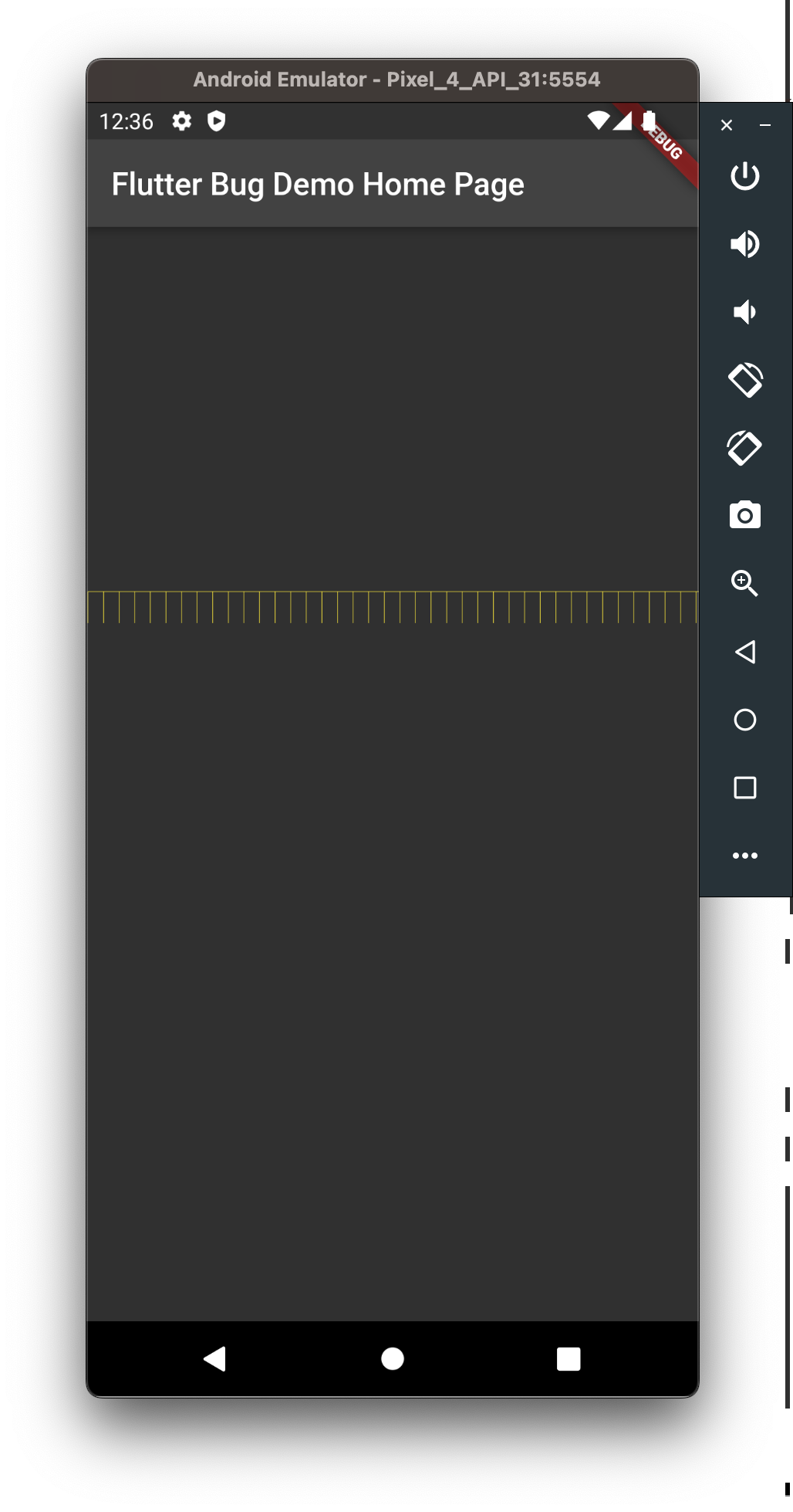 Canvas stops drawing vertical lines after certain x point · Issue ...