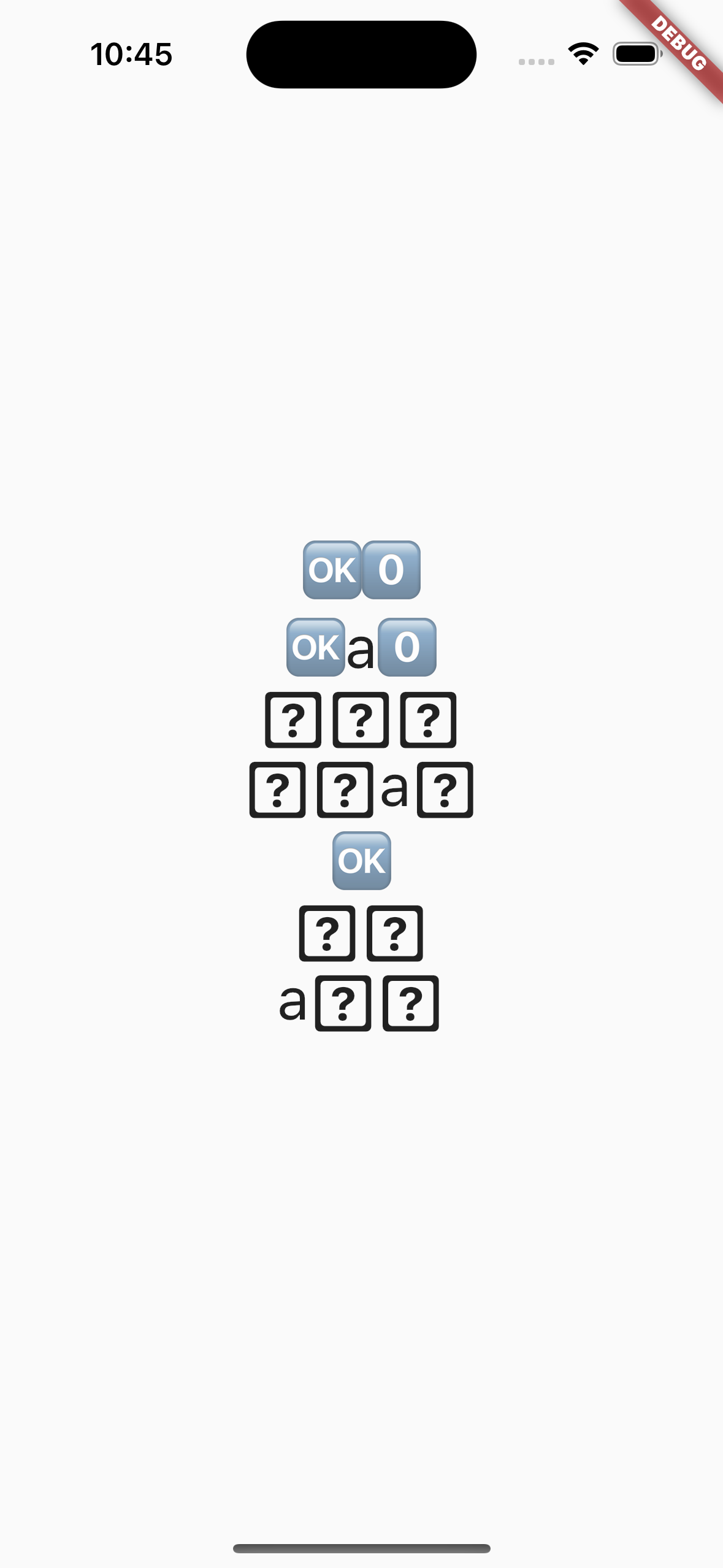 Some Emoji Text Abnormal In Different Text Orders · Issue 115517 · Flutter Flutter · Github