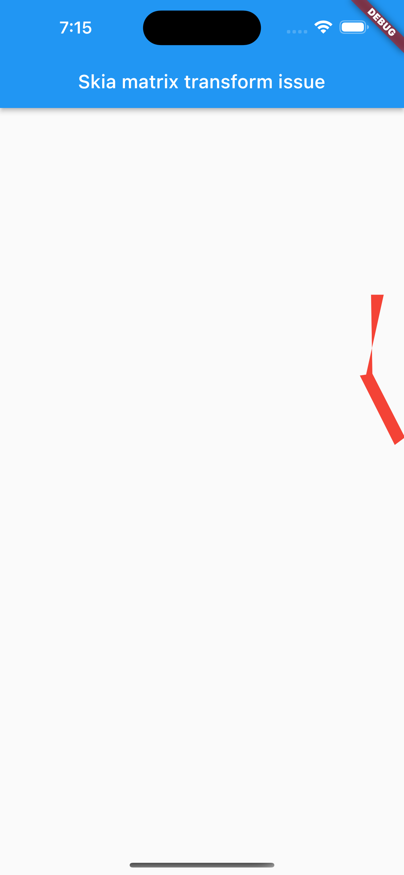 Inconsistent matrix path transformation on different platforms - SKIA · Issue #119725 · flutter ...