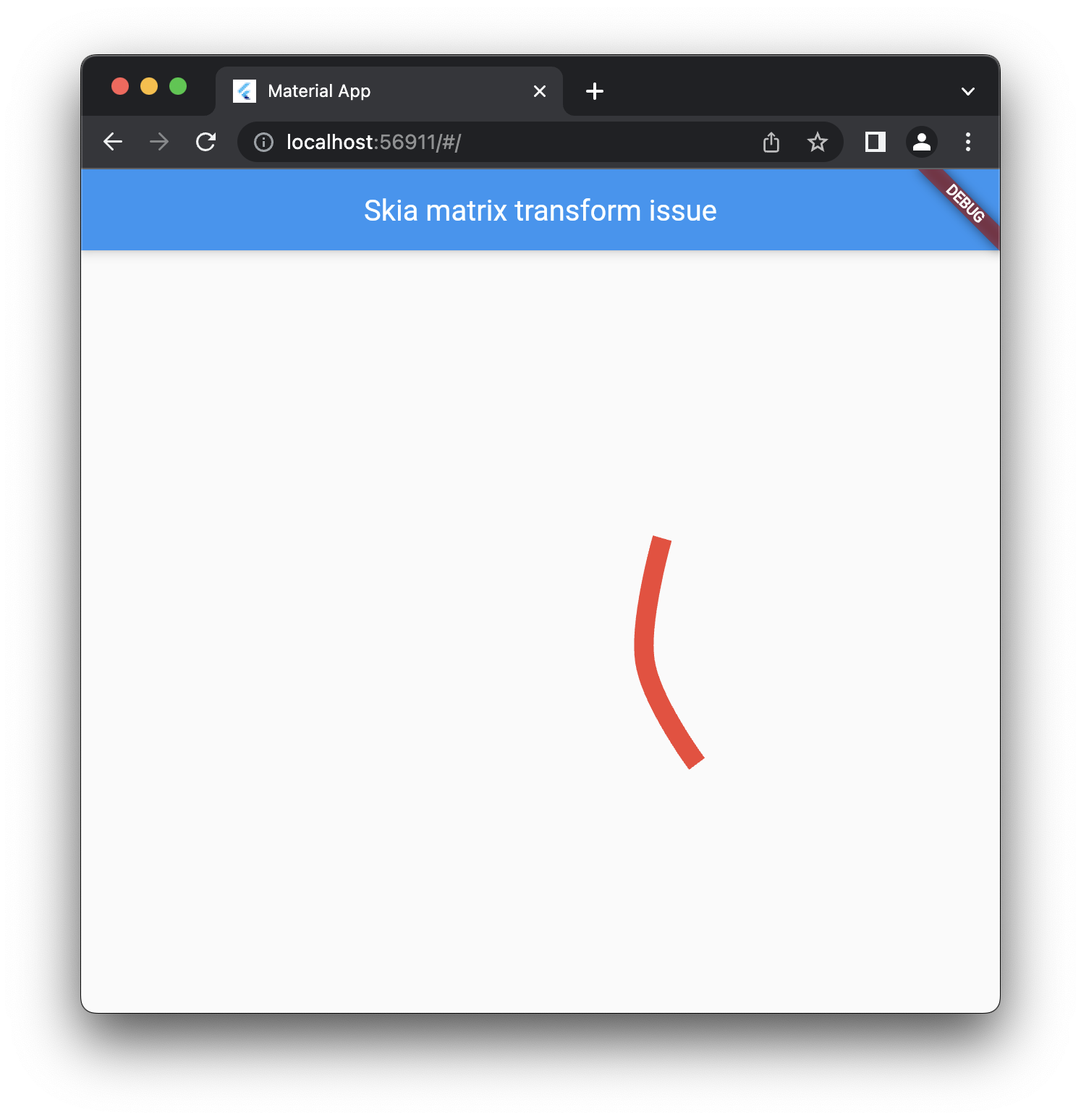 Inconsistent matrix path transformation on different platforms - SKIA · Issue #119725 · flutter ...