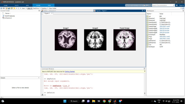 GitHub - shivram-dube/Simple-Data-fuison-using-Discrete-wavelet-transform: To develop a simple ...