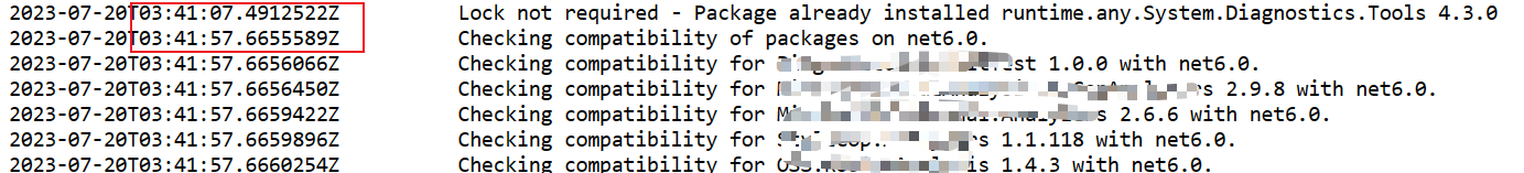 Pre-install some packages in the global cache but dotnet restore runtime is increasing · Issue ...